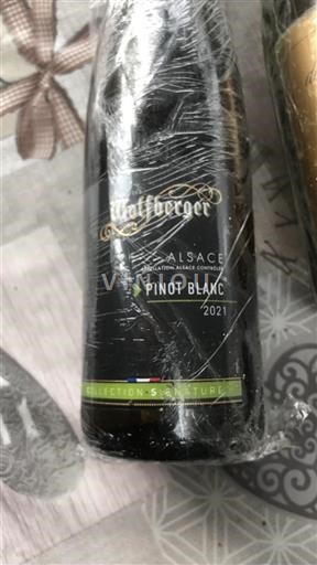 Vins Alsace Wolfberger - Pinot Blanc - 2021 - Avis, conseil ...