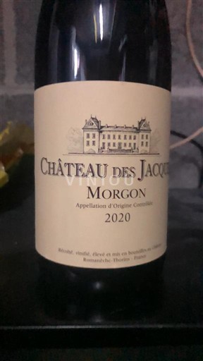 Vins Morgon Château S Jacques - 2020 - Avis, conseil, vieillissement et ...
