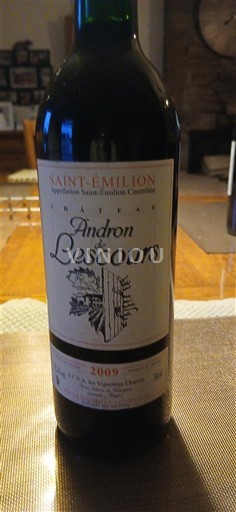 Vins Saint-Émilion Château Andron Lescours - 2009 - Avis, conseil ...