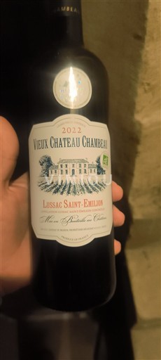 Vins Lussac-saint-émilion Château Vieux Château Chambon - 2022 - Avis ...