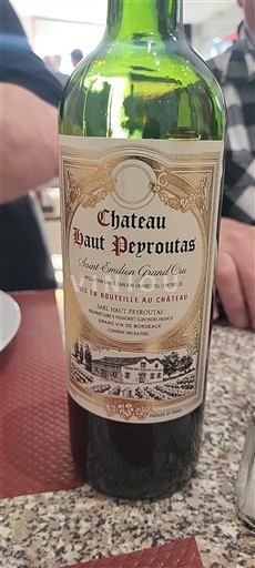 Vins Saint-Émilion Grand Cru Château Haut Peyroutas - Avis, conseil ...