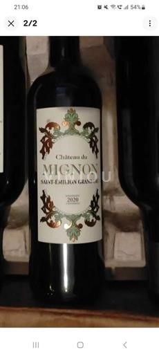 Vins Saint-Émilion Grand Cru Château Mignon - 2020 - Avis, conseil ...