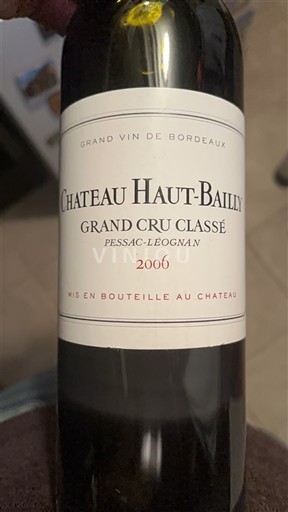 Wines Pessac-Léognan Château Haut-Bailly - 1996 - Reviews, Advice ...